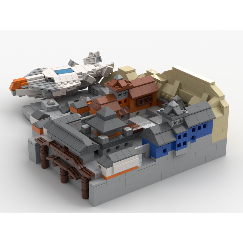 LEGO MOC Overwatch Nepal Village by Pingubricks | Rebrickable - Build ...