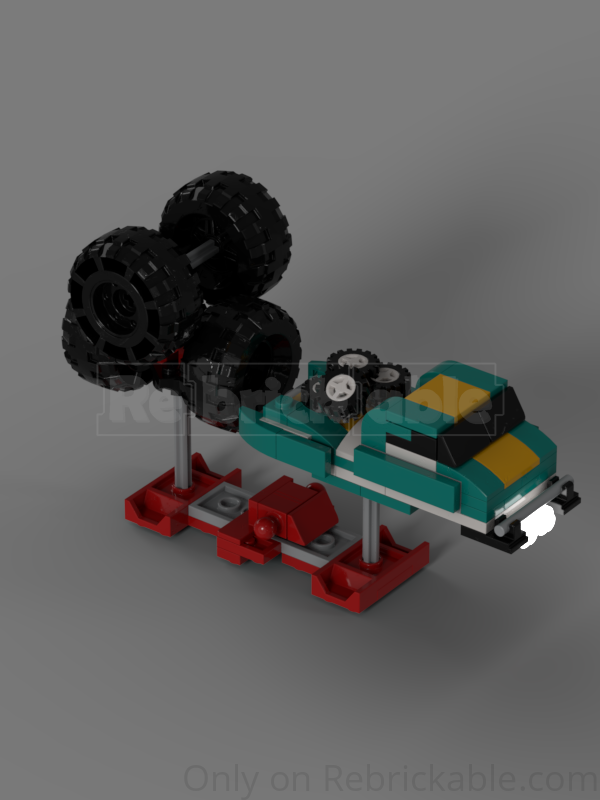 LEGO MOC-243483 31101 Flying car tire transporter by BasicBuilds ...