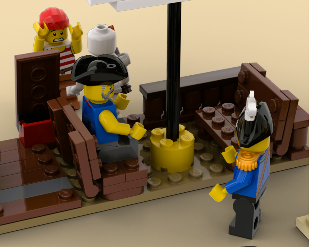 LEGO MOC-243487 Beach Bar VIP (Very Important Pirate) by Stud.ious ...