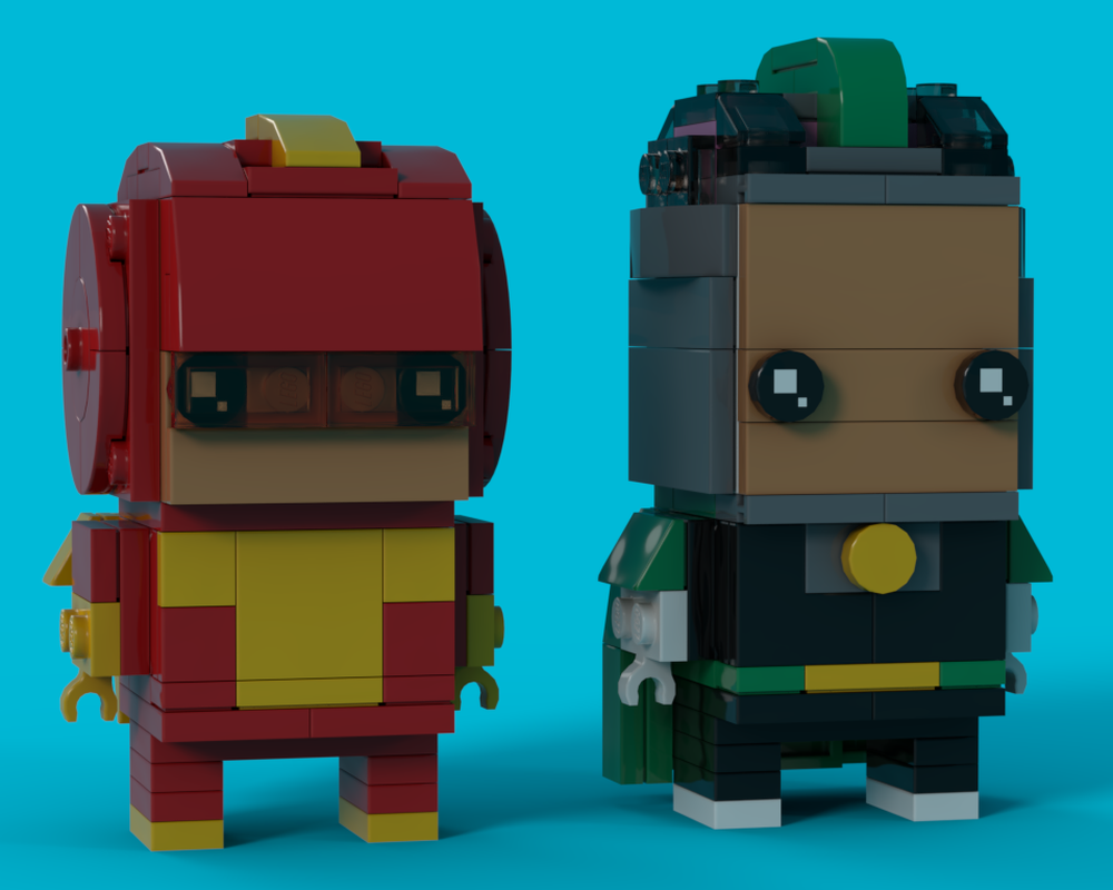 LEGO MOC-243494 Turbo Man & Dementor Pack – BrickHeadz-style MOC by ...