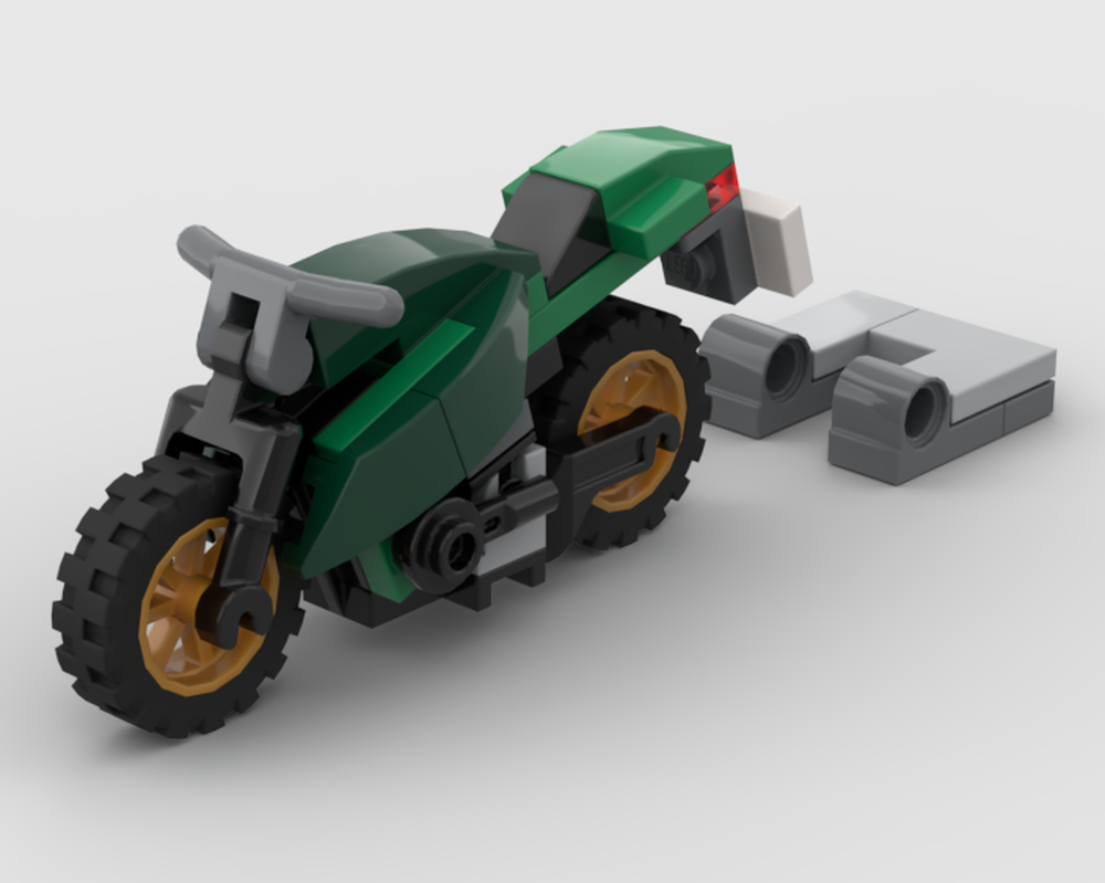 LEGO MOC Sport/Dirt bike by CivicBoyBrian97 | Rebrickable - Build with LEGO