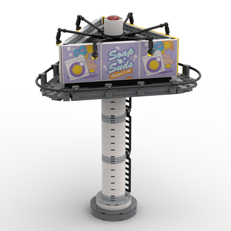 LEGO MOC 3 sided billboard by VincentDeJong | Rebrickable - Build with LEGO
