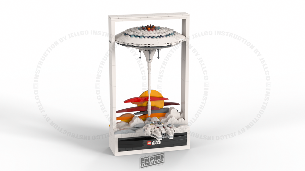 LEGO MOC-243566 Box-Style Micro Diorama : Original Trilogy M.Falcon ...