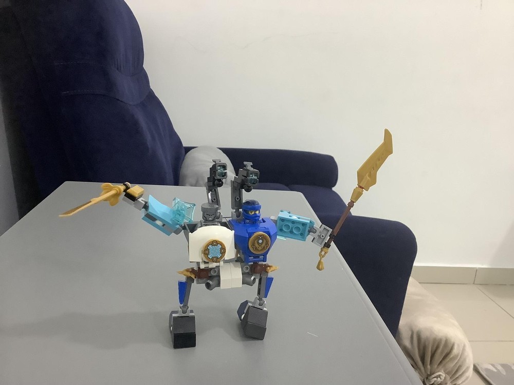 LEGO MOC zane and jay's two cockpit mech by Emo260e | Rebrickable ...