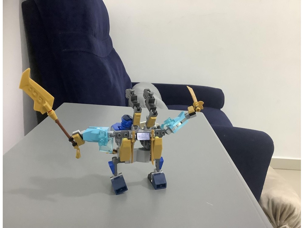 LEGO MOC zane and jay's two cockpit mech by Emo260e | Rebrickable ...