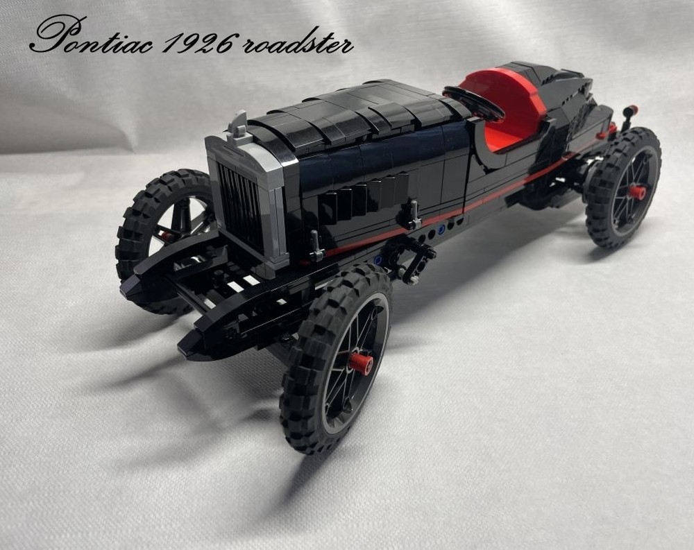 LEGO MOC-243574 Pontiac 1926 roadster by zinzin59 | Rebrickable - Build ...