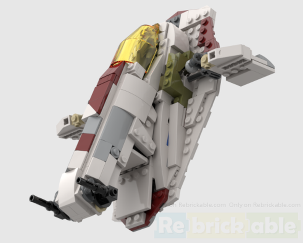 LEGO MOC 75432 Slave 1 by Revenge_Of_The_Brick | Rebrickable - Build ...