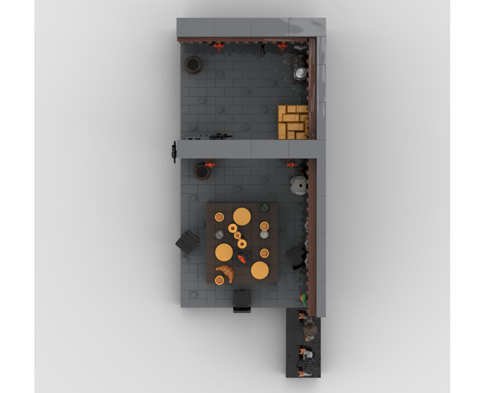 LEGO MOC-243579 Medival basement by Txizu | Rebrickable - Build with LEGO