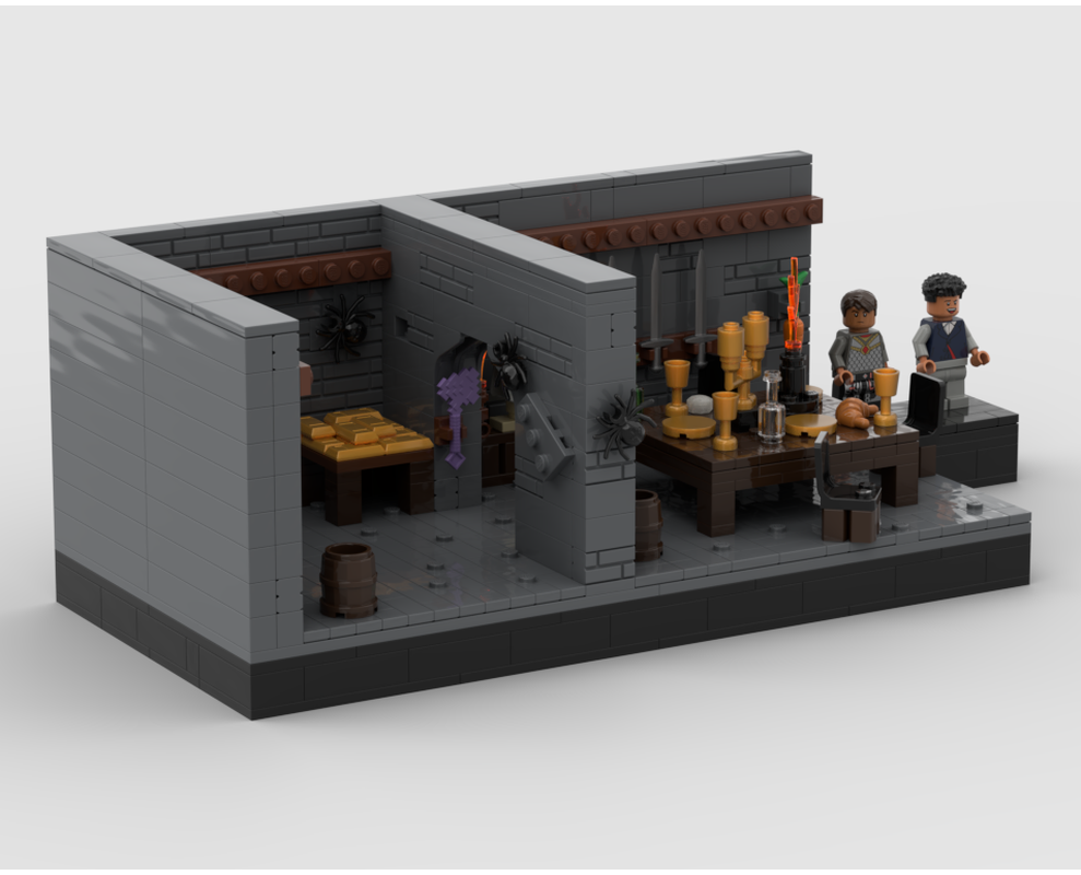 LEGO MOC-243579 Medival basement by Txizu | Rebrickable - Build with LEGO