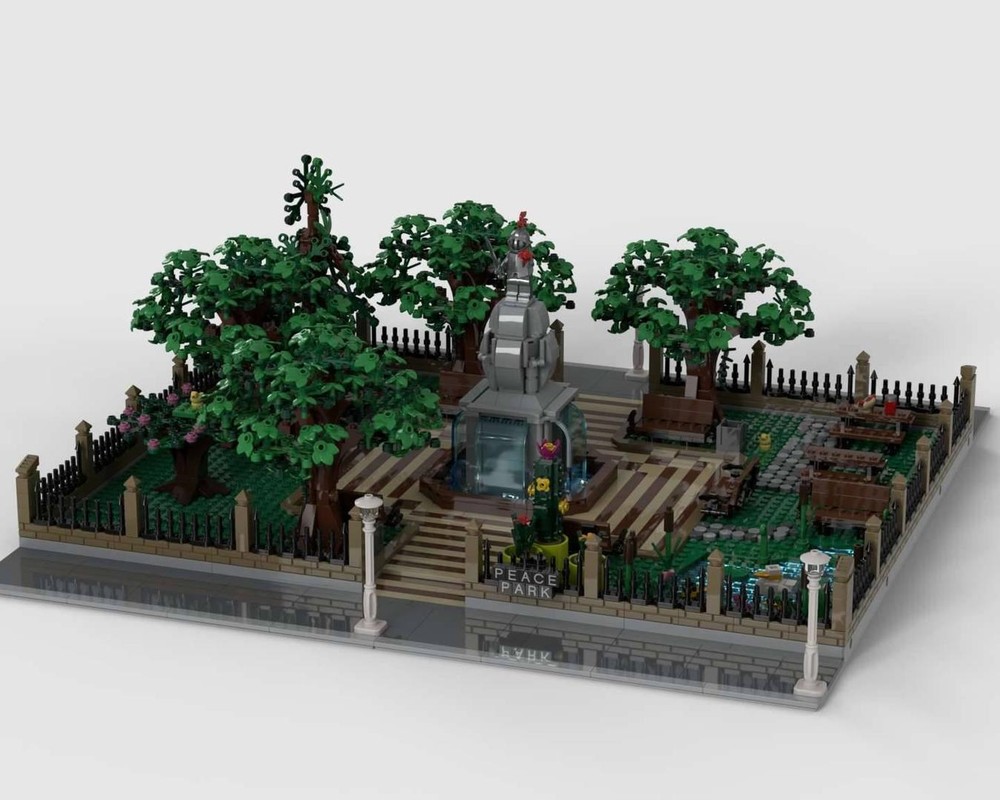 LEGO MOC-243583 PARK by Mhdyrixy | Rebrickable - Build with LEGO