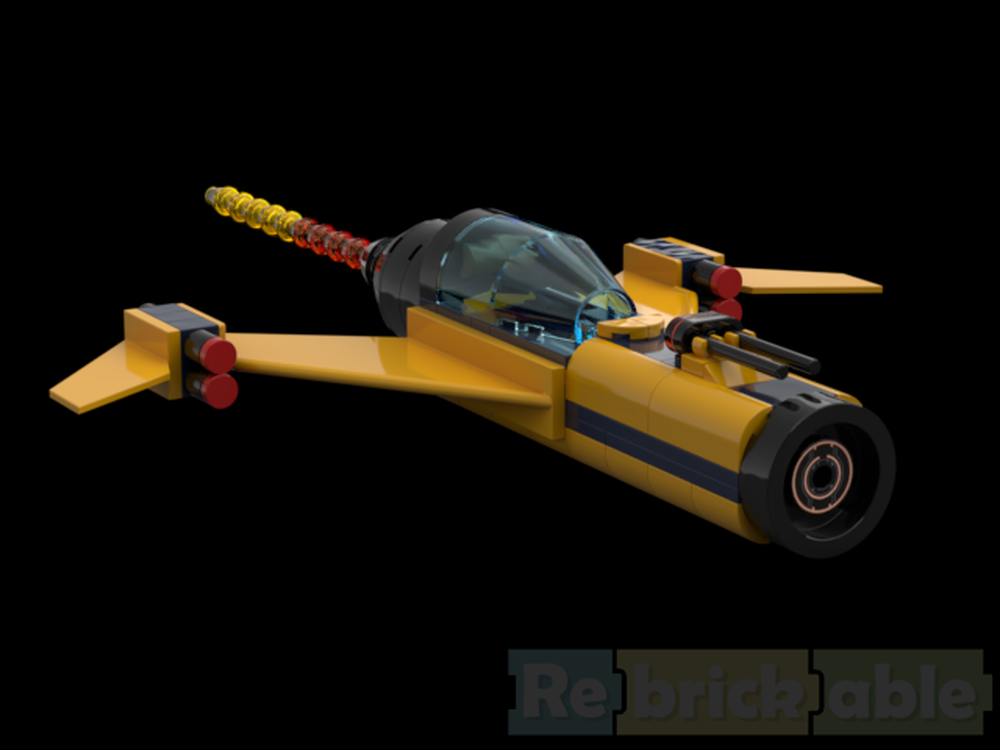 LEGO MOC-243588 F-3 Meteor-class Planetary Defense Fighter by MOCStar ...
