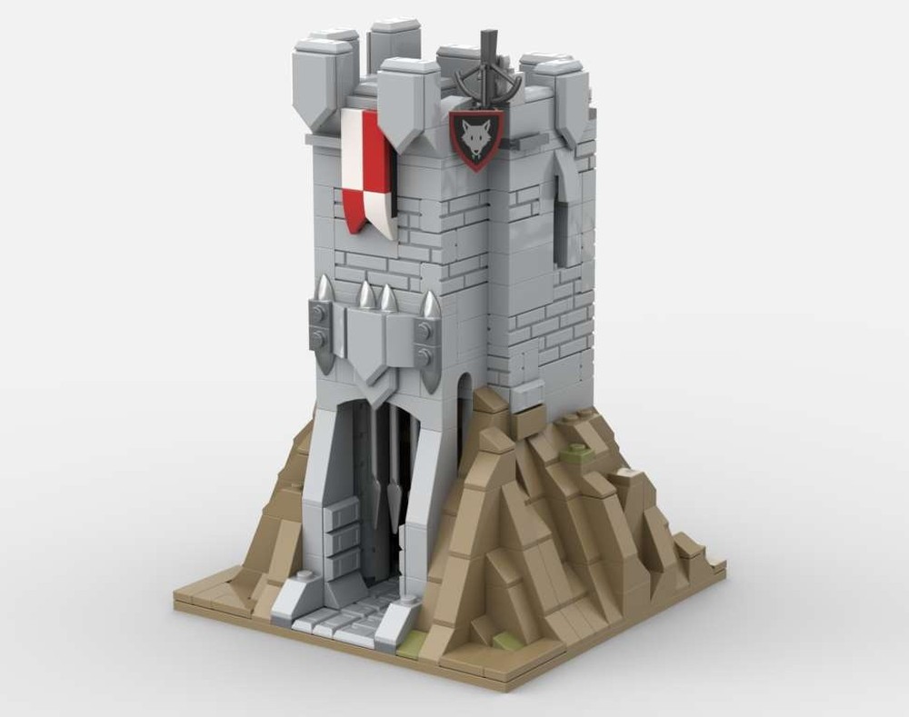 LEGO MOC-243619 Wolfpack Tower by masterbuilder2222 | Rebrickable ...