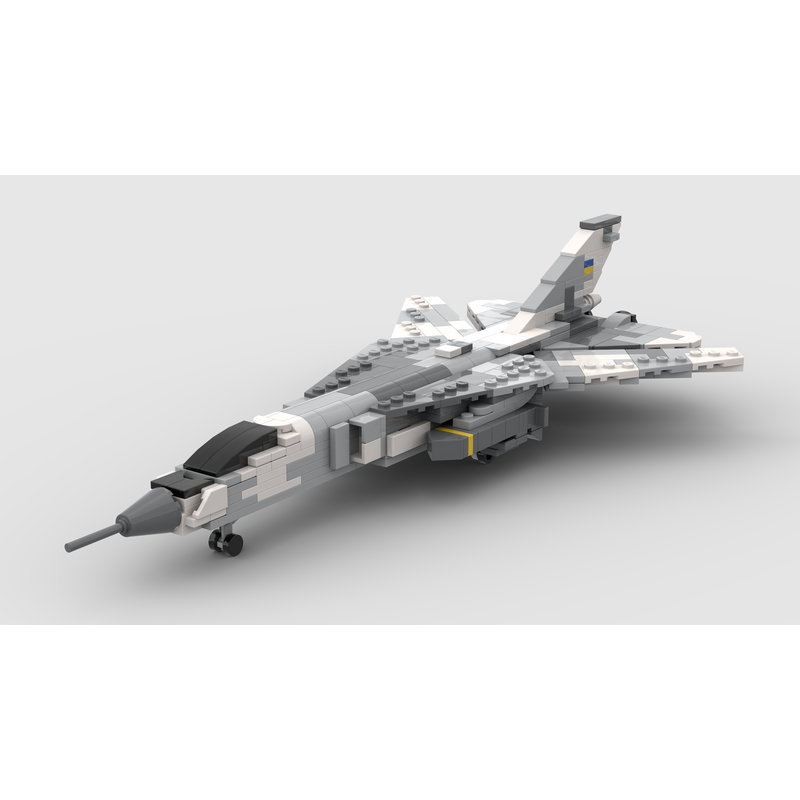 LEGO MOC Ukranian Su-24 Fencer 1/72 by DarkTree03 | Rebrickable - Build ...