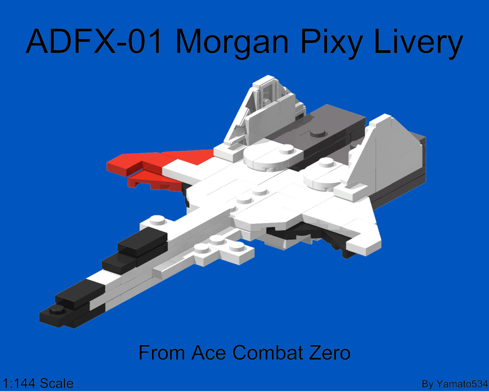 LEGO MOC ADFX-01 Morgan (from Ace Combat Zero, 1:144 Scale) by ...
