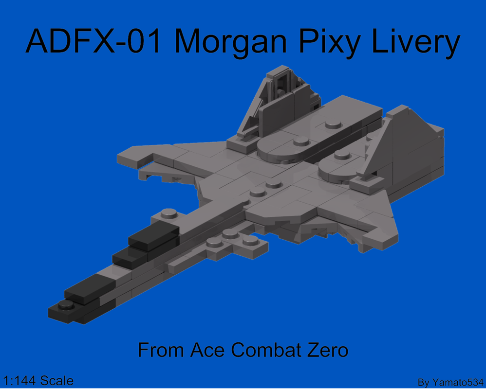 LEGO MOC ADFX-01 Morgan (from Ace Combat Zero, 1:144 Scale) by ...