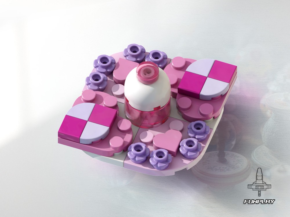 LEGO MOC-243703 Spinning Top #26 Pink Heart by Agilinzzz | Rebrickable ...