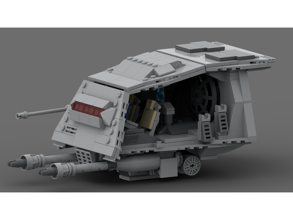 LEGO MOC-243715 AT-AT 75313 new head by vikingos | Rebrickable - Build ...