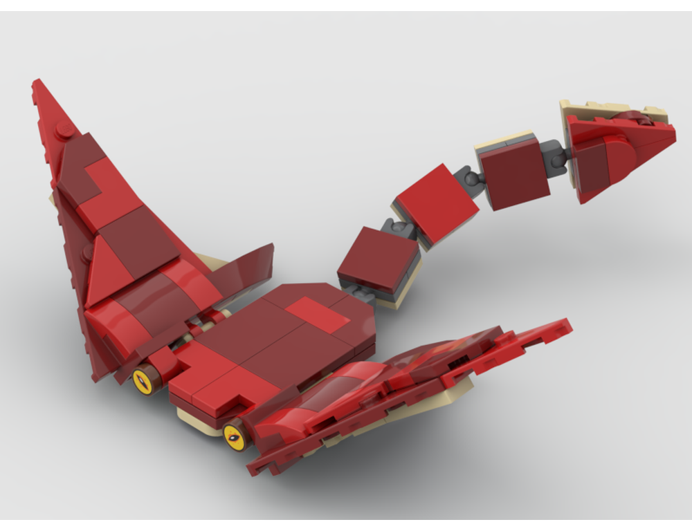 LEGO MOC Crimson Ray (Subnautica) by JJRSABES | Rebrickable - Build ...