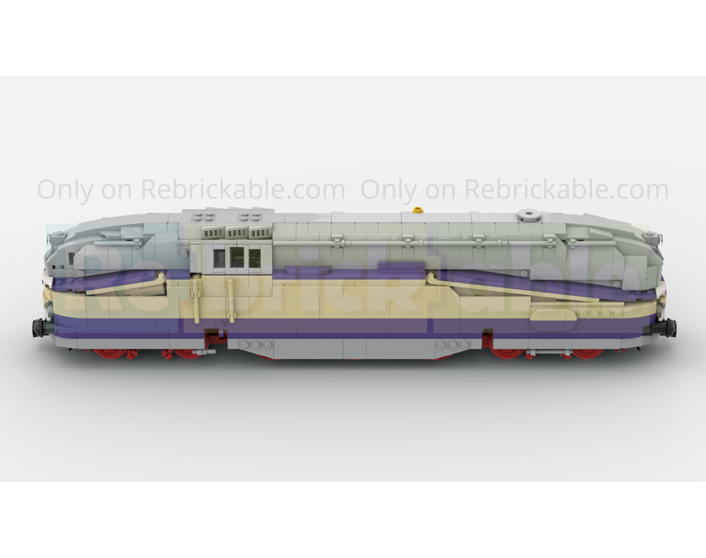 LEGO MOC DRG Class 61 001 by Felpandora | Rebrickable - Build with LEGO