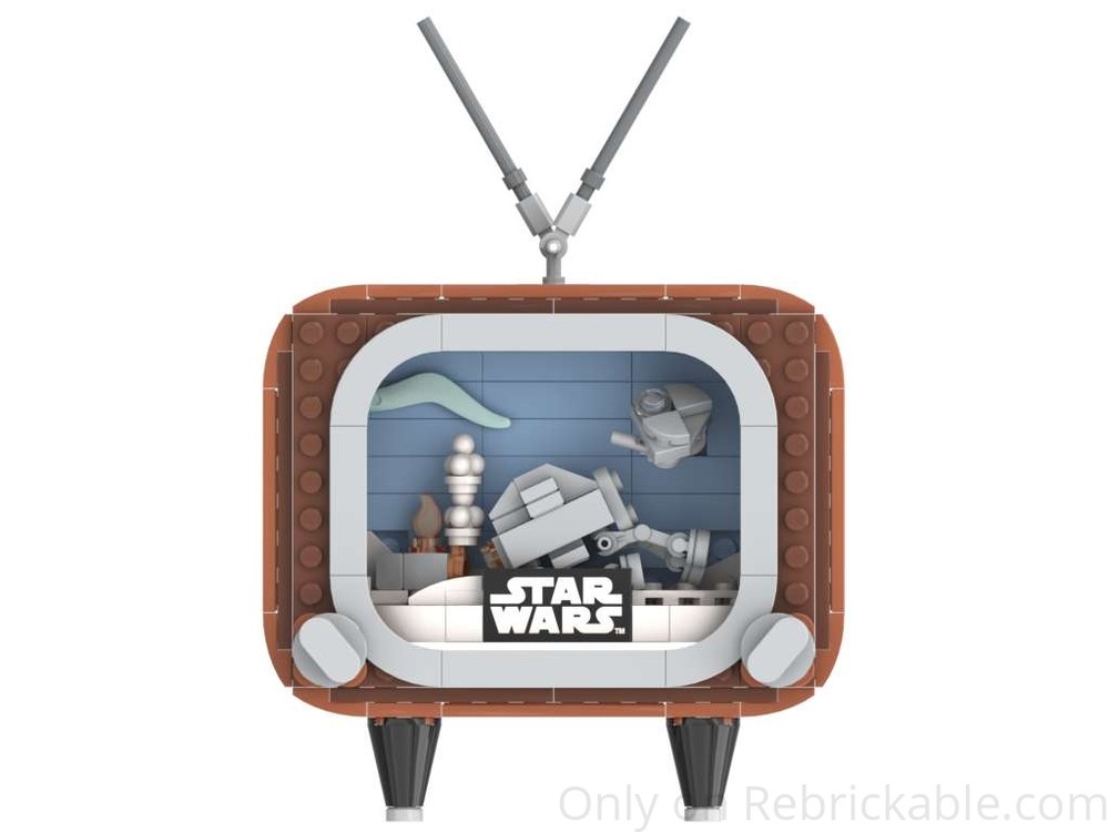 LEGO MOC Plate "SW Ep V - Empire Strikes Back" Insert for set 40774 by dmonti79 | Rebrickable ...