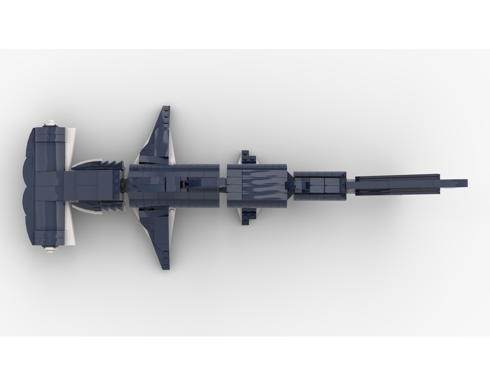 LEGO MOC-243757 Realistic Hammerhead Shark by makizo | Rebrickable ...