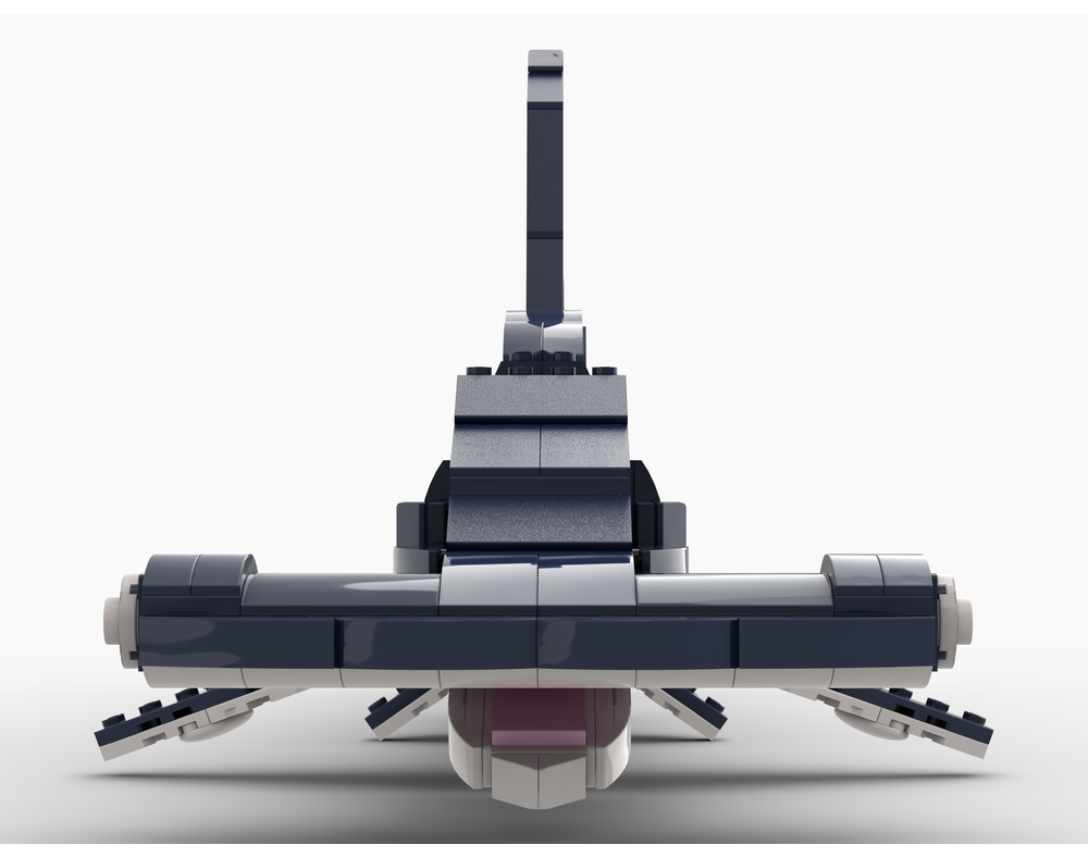 LEGO MOC Realistic Hammerhead Shark by makizo | Rebrickable - Build ...