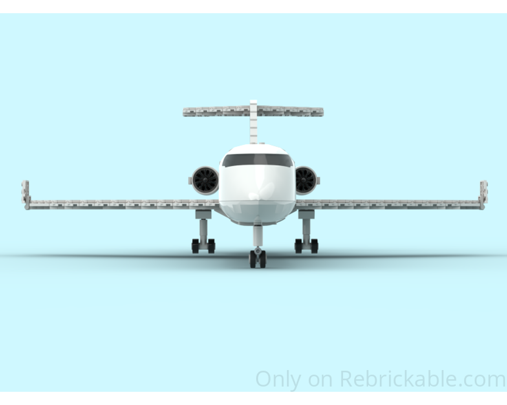 LEGO MOC-243759 Bombardier CRJ-700 by JojoTheBuilder | Rebrickable ...