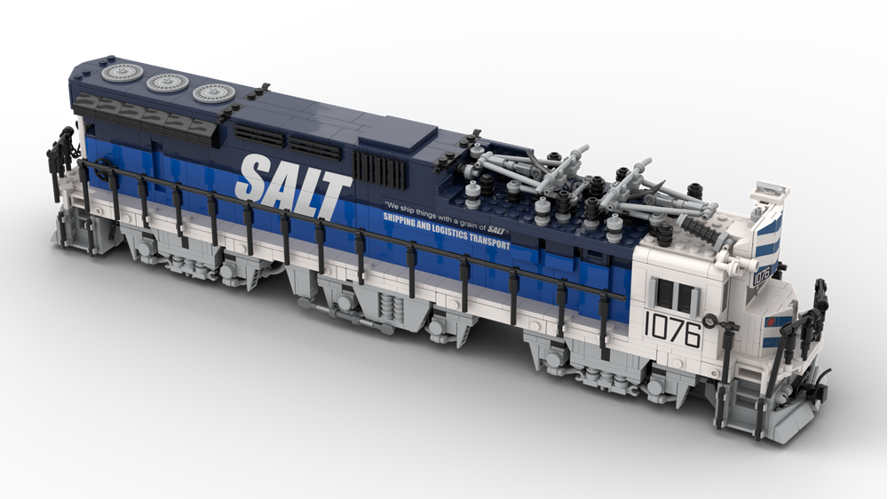 LEGO MOC-243760 EMD GM10B SALT by Yellow.LXF | Rebrickable - Build with ...