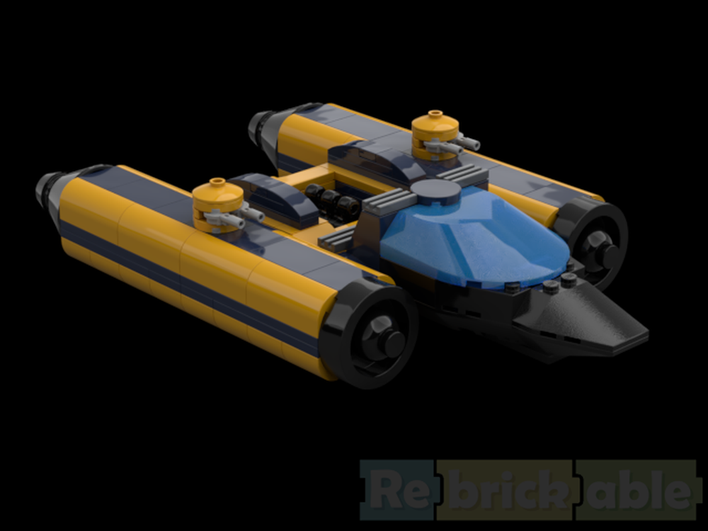 LEGO MOC-243802 B-6 Punisher-class Assault Bomber by MOCStar ...