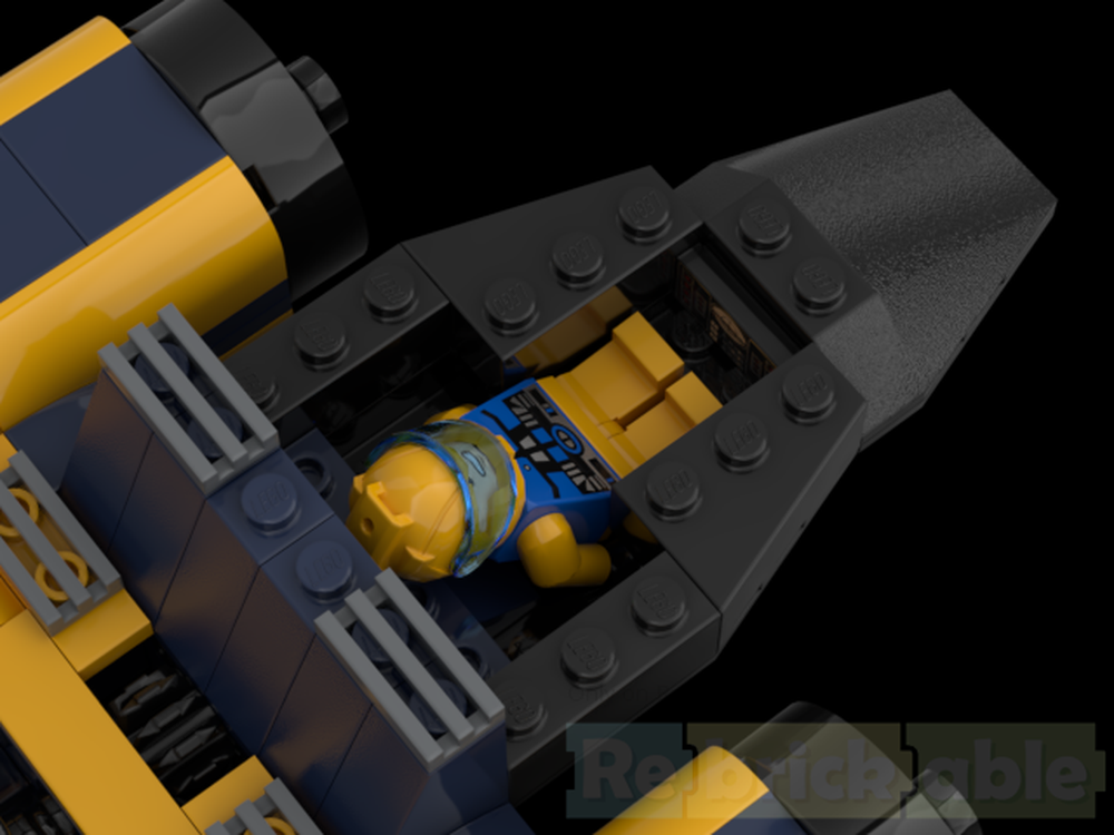 LEGO MOC-243802 B-6 Punisher-class Assault Bomber by MOCStar ...