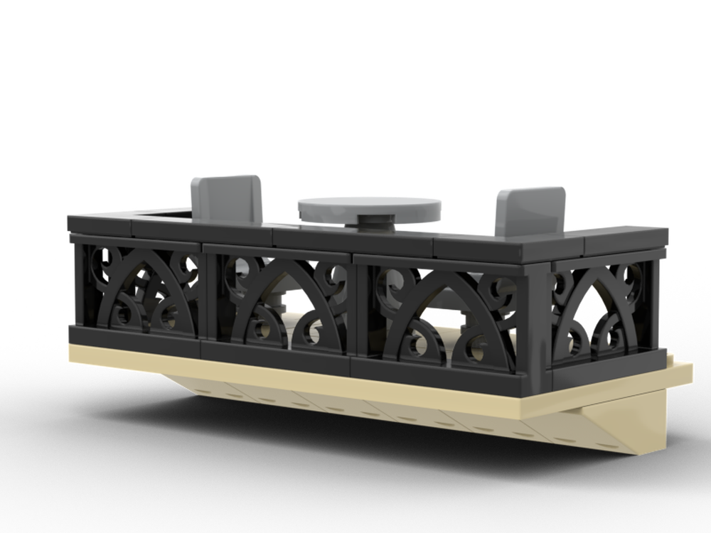 LEGO MOC-243807 Balcony #1 by Viernes | Rebrickable - Build with LEGO
