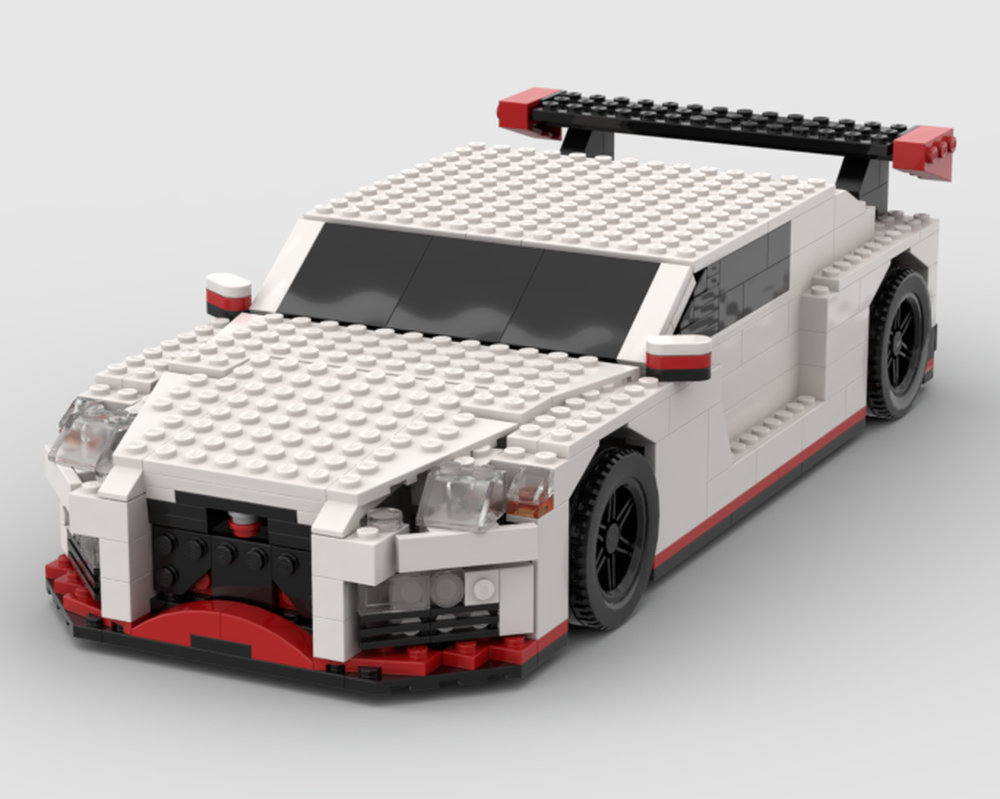 LEGO MOC-243818 Nissan GTR Nismo by Flexiboyss | Rebrickable - Build ...