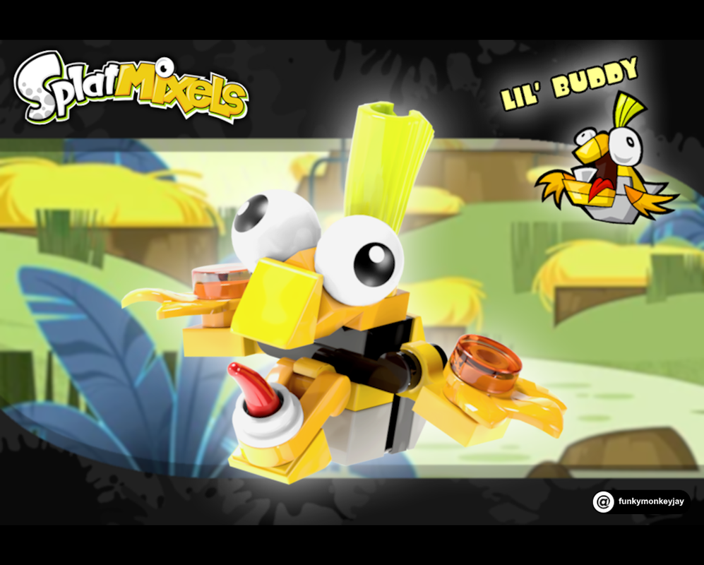 LEGO MOC-243820 SplatMixels - Little Buddy by funkymonkeyjay ...