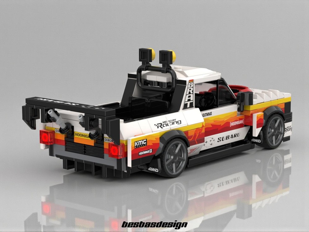 LEGO MOC-243830 Subaru Brat (Travis Pastrana) by besbasdesign ...