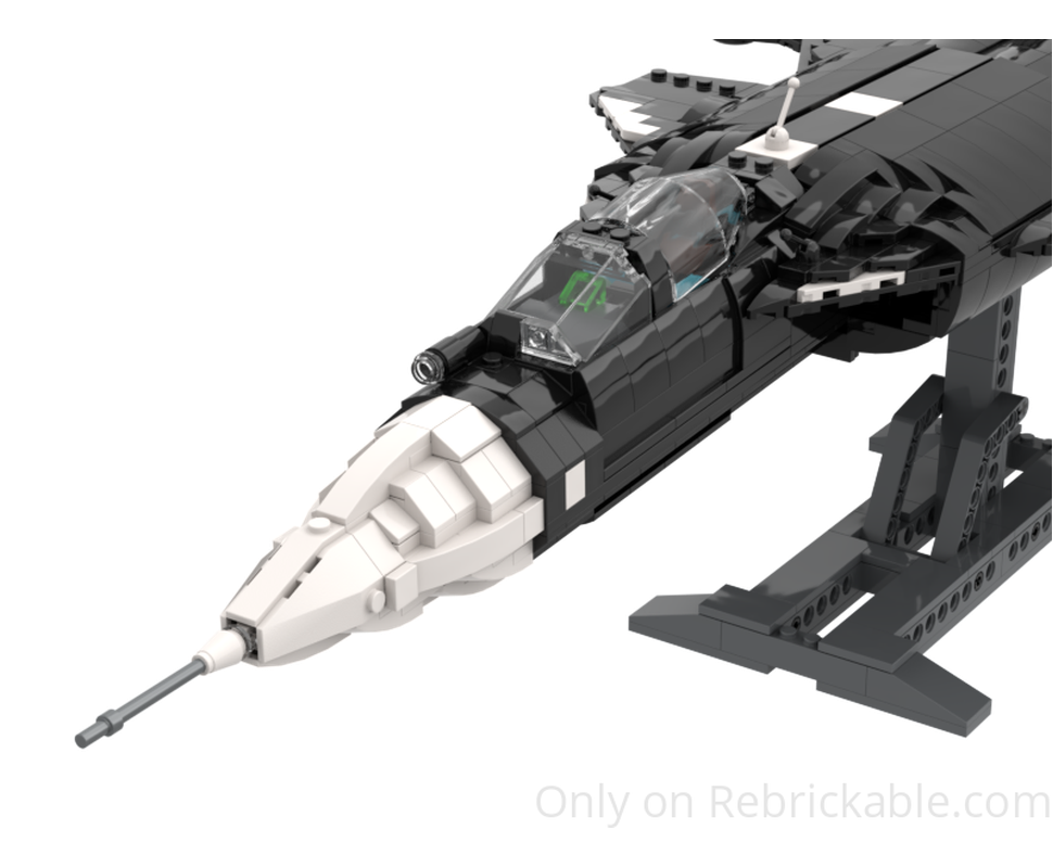 LEGO MOC-243837 Su-47 Berkut Technology Demonstrator 1/35 Scale by ...