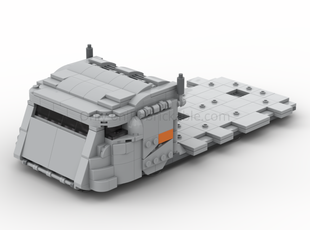 LEGO MOC Imperial Logistics Transport by Nimbuzbricks | Rebrickable ...