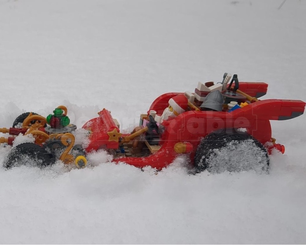 LEGO MOC 40499 Santa's Rat Rod Sleigh by yumurs | Rebrickable - Build with LEGO