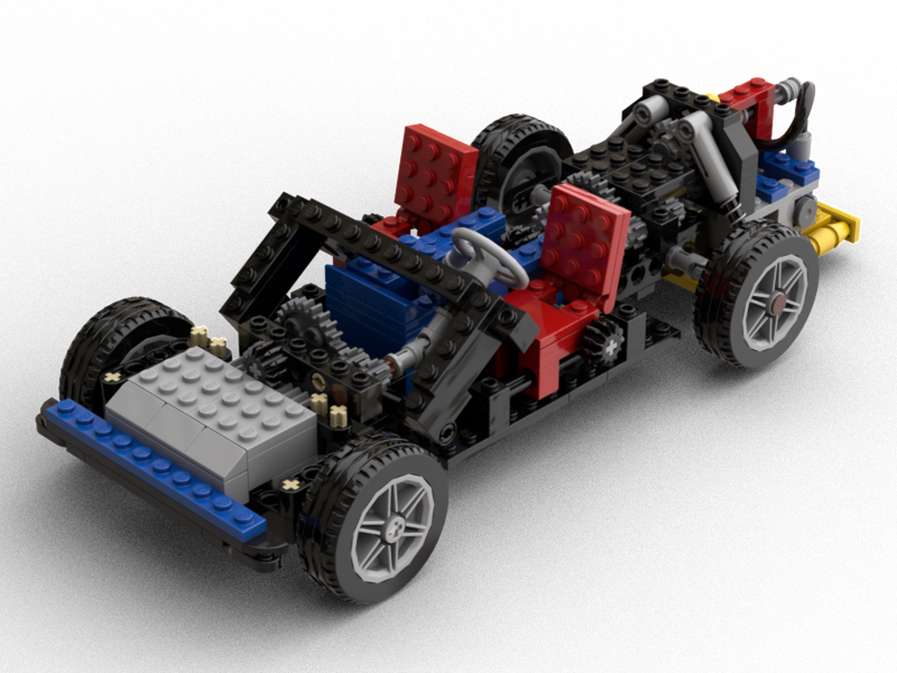 LEGO MOC-243875 Mini 8860: Car Chassis by CunningFox Designs ...