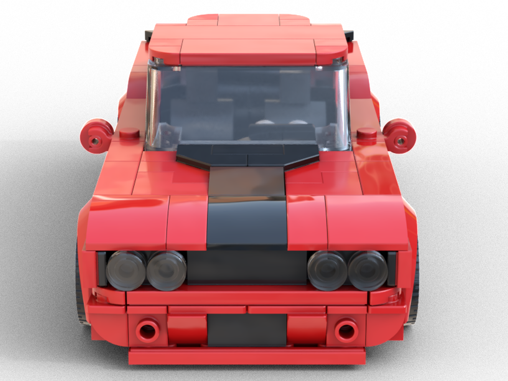 LEGO MOC Dodge Challenger SRT8 (2008) by BowTiedTurismo | Rebrickable ...