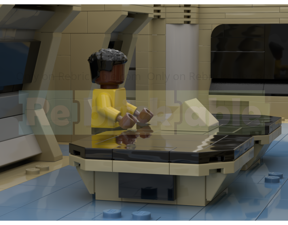 LEGO MOC-243884 Star Trek: The Next Generation Enterprise D Main ...
