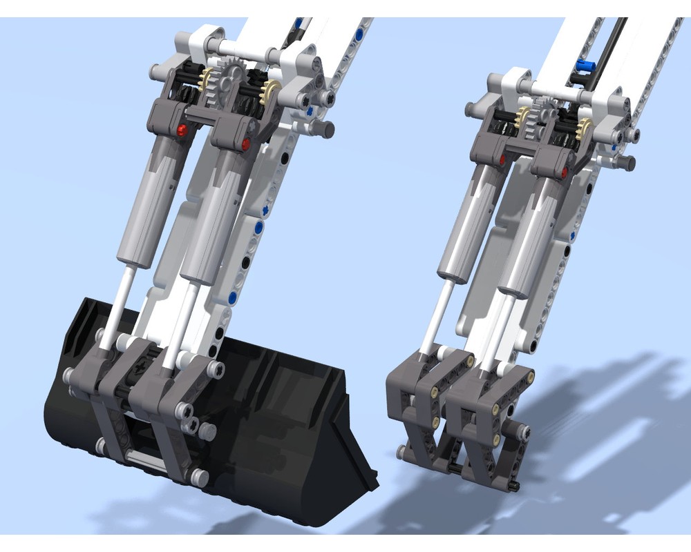 LEGO MOC Lego Technic 42100 Liehberr R9800 Model B/C Part 1 by HRU ...