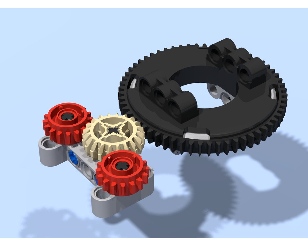 LEGO MOC Lego Technic 42100 Liehberr R9800 Model B/C Part 1 by HRU ...