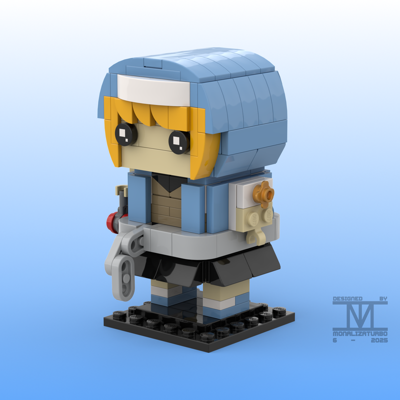 LEGO MOC Bridget from Guilty Gear Strive by MonaLizaTurbo | Rebrickable ...