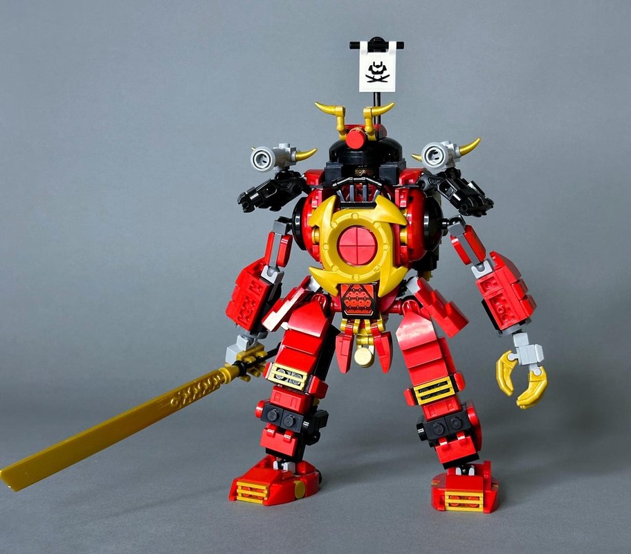 LEGO MOC-243909 Samurai X Mech by bobbacatmocs | Rebrickable - Build ...