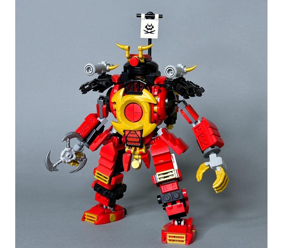 LEGO MOC-243909 Samurai X Mech by bobbacatmocs | Rebrickable - Build ...