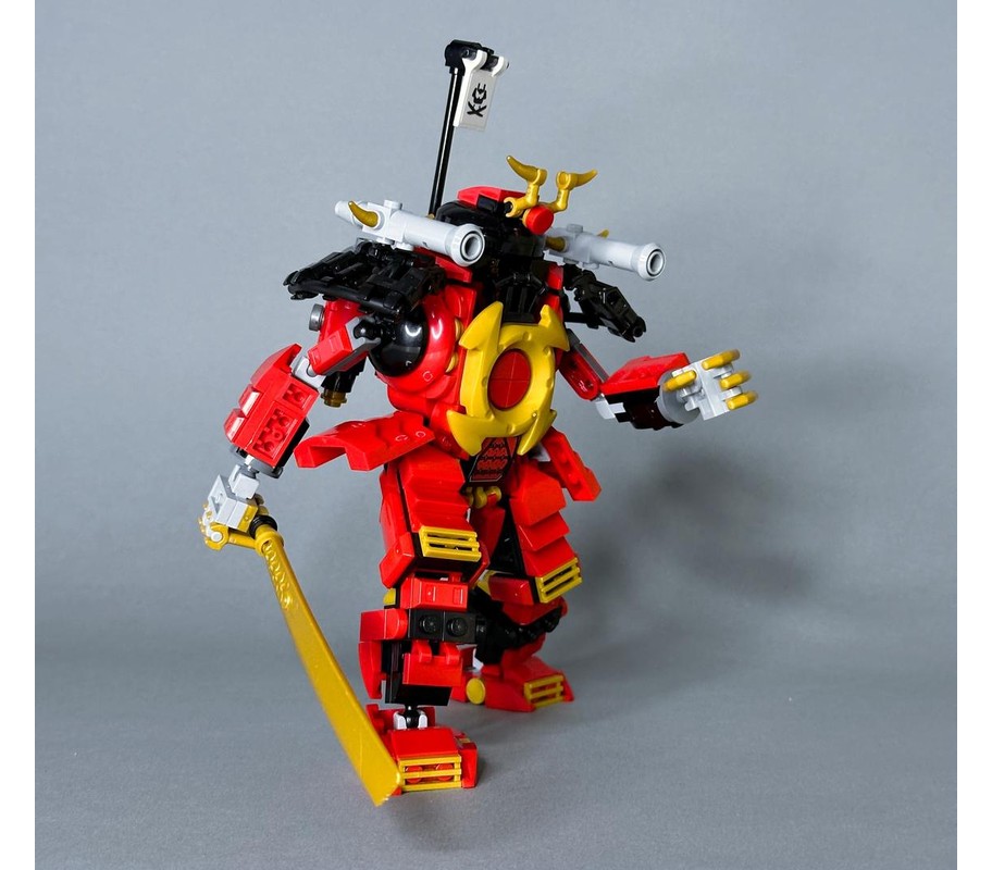LEGO MOC-243909 Samurai X Mech by bobbacatmocs | Rebrickable - Build ...