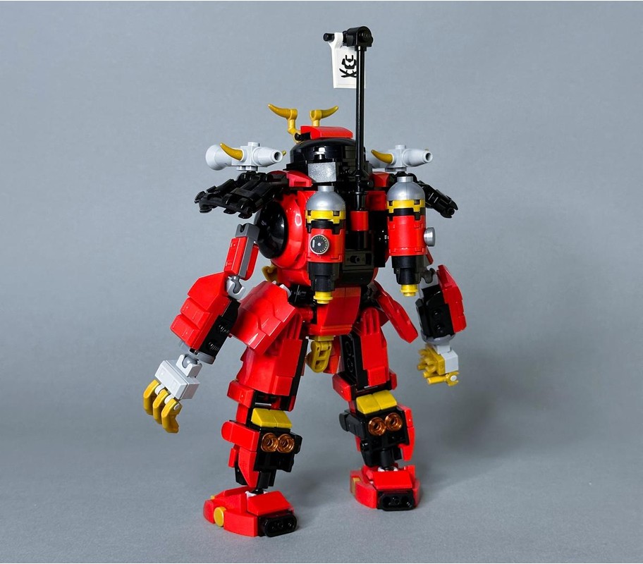 LEGO MOC-243909 Samurai X Mech by bobbacatmocs | Rebrickable - Build ...