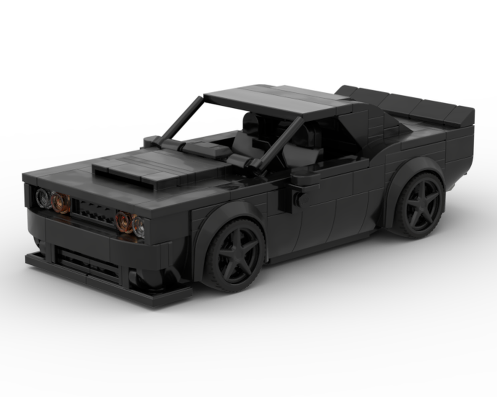 LEGO MOC Dodge Challenger SRT Demon by RI Brix | Rebrickable - Build ...
