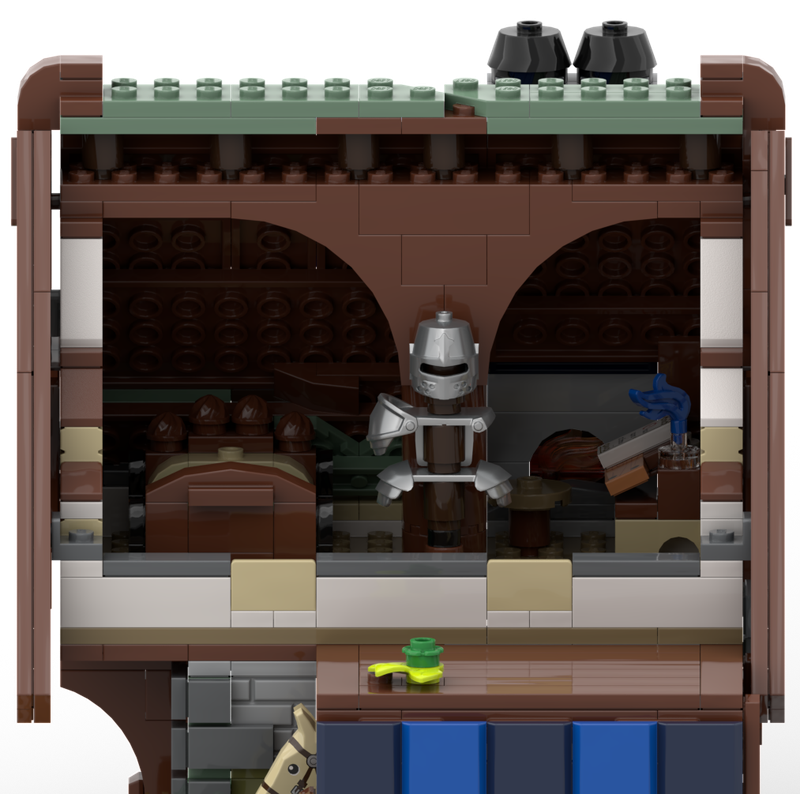 LEGO MOC-243952 Medieval Old Knight's Cottage by ChristopherS ...