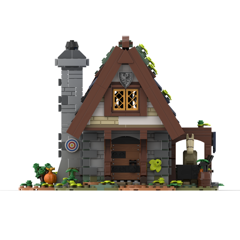 LEGO MOC-243952 Medieval Old Knight's Cottage by ChristopherS ...